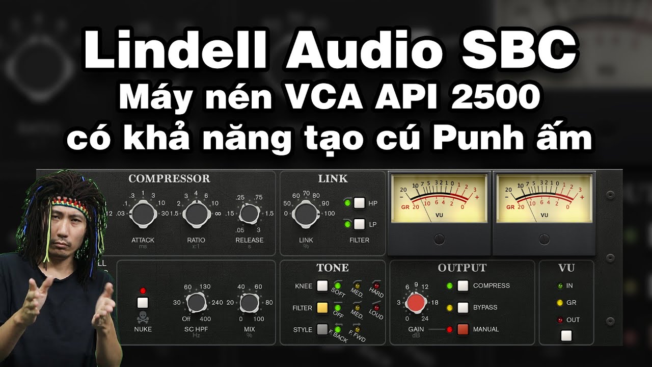 Plugin Alliance: Lindell Audio SBC Máy nén VCA API 2500 có khả năng tạo ...