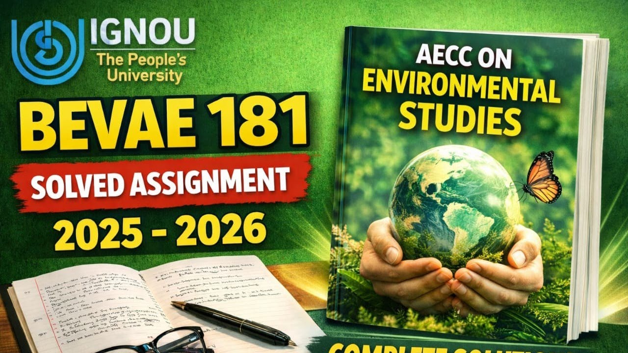 BEVAE 181 Solved assignment 2025-2026 | BEVAE 181 Solved handwritten ...