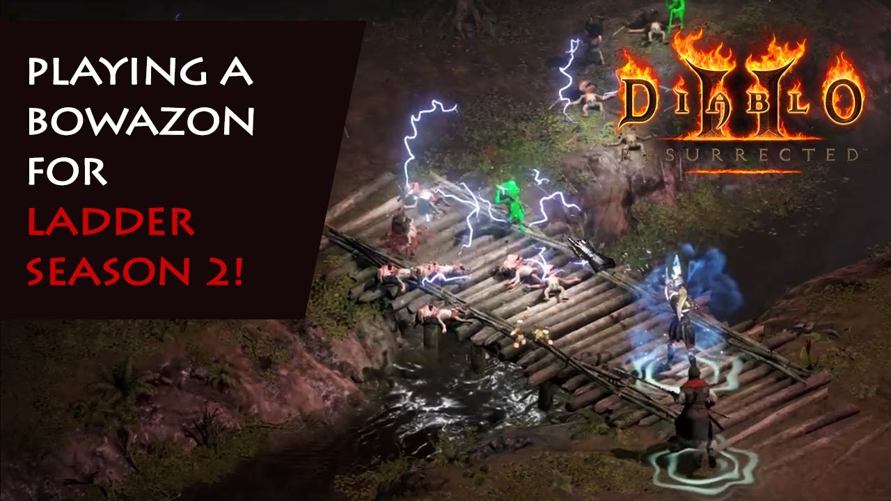 Playing a Bowazon for Ladder Season 2 - Diablo 2 Resurrected - YouTube