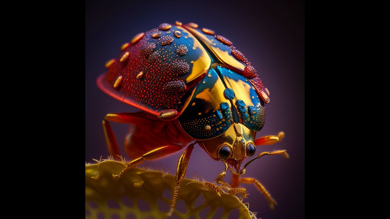 Stunning Macro Insect Photos, AI Art | Midjourney - YouTube