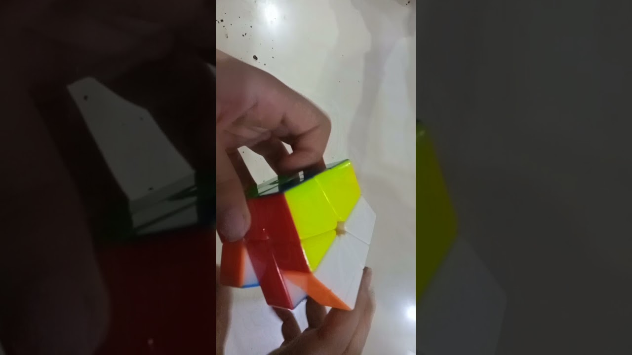 How to solve square-1 Rubik's cube - YouTube