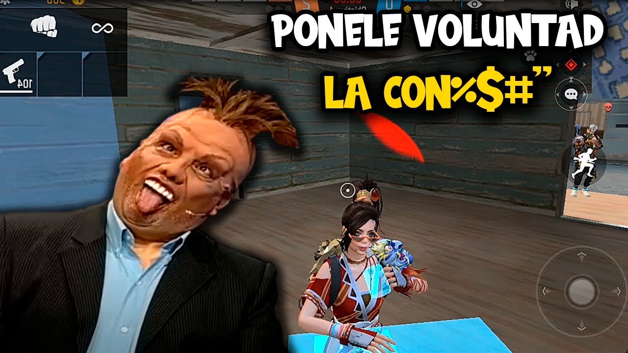 PONELE VOLUNTAD LA CON - FREE FIRE - YouTube