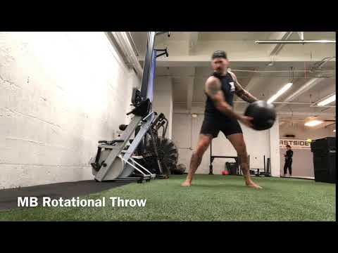 Med Ball Rotational Throw - YouTube