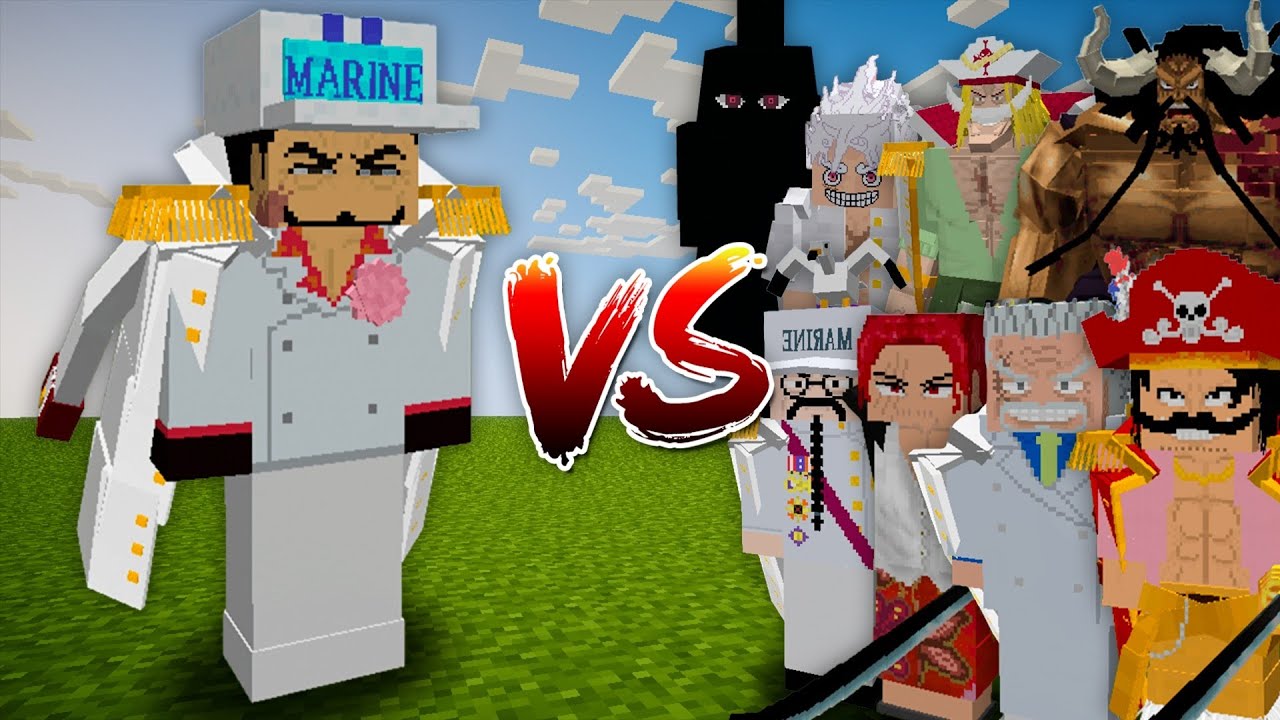 Akainu vs Strongest One Piece Characters - YouTube
