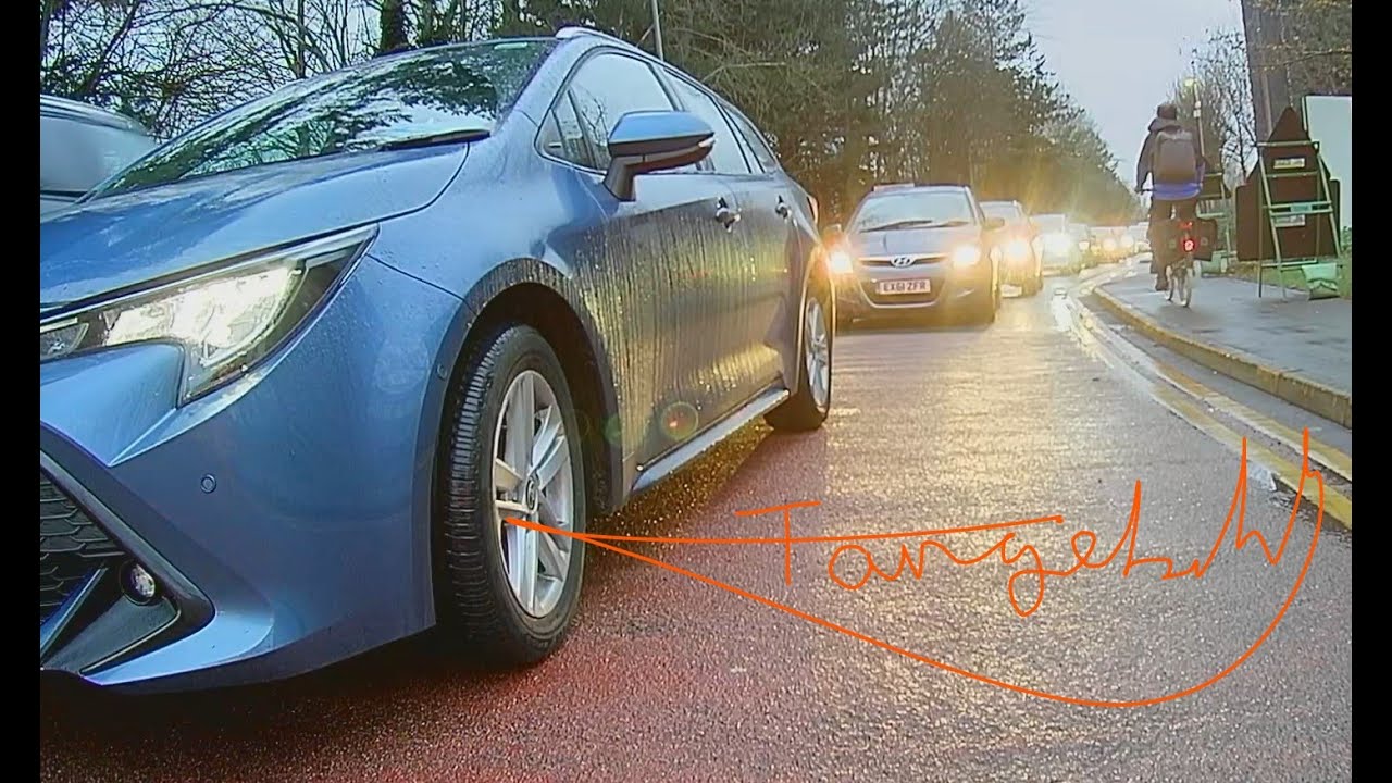 Car DASHCAM Backwards Driving Day in UK Tangobaldy™ - YouTube