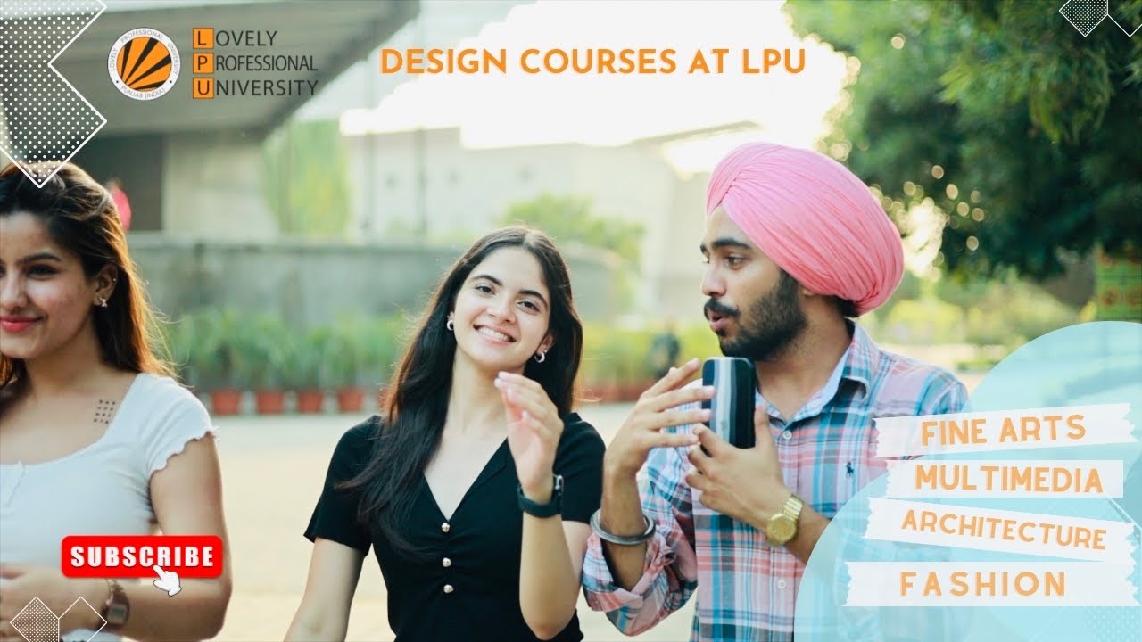 LPU Designing Blocks Tour | fashion | Interior | VFX | Fine Arts ...