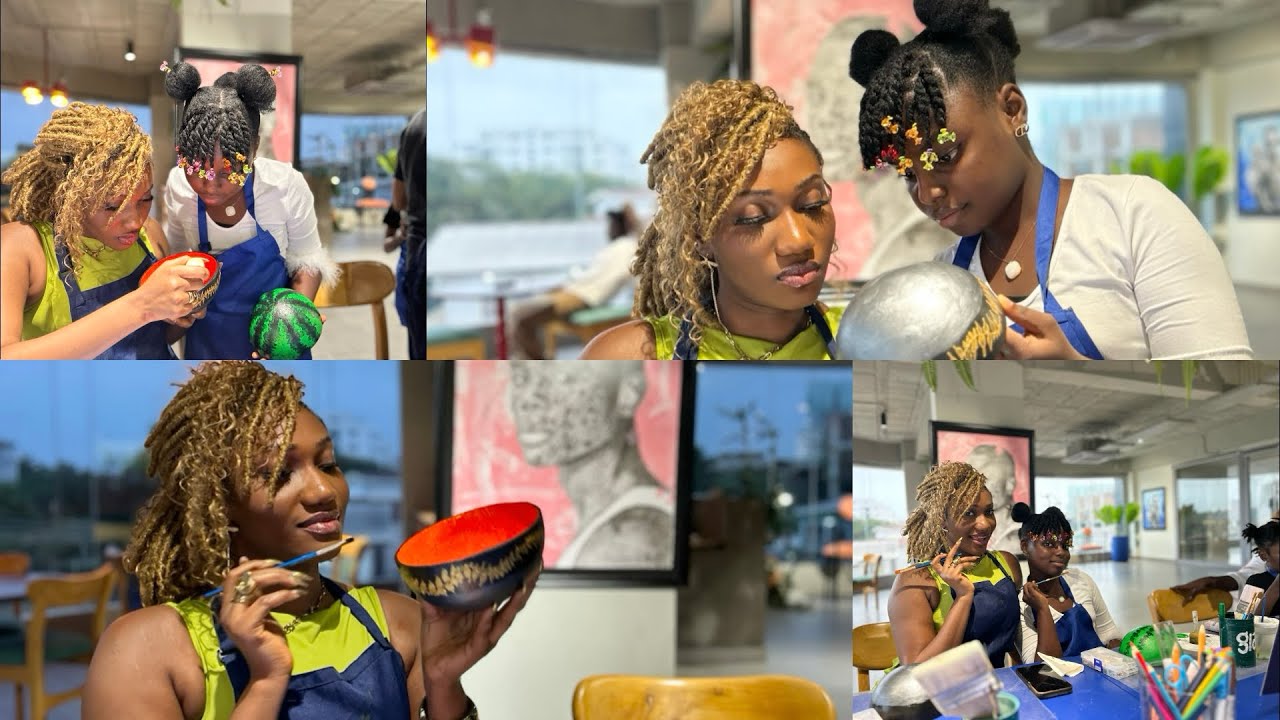 Wendy Shay and Tracy Shay go painting || VLOG #wendy #love #lovemusic # ...