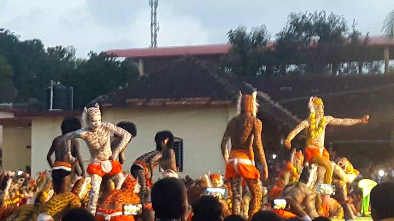 Pilivesha, tiger dance - YouTube