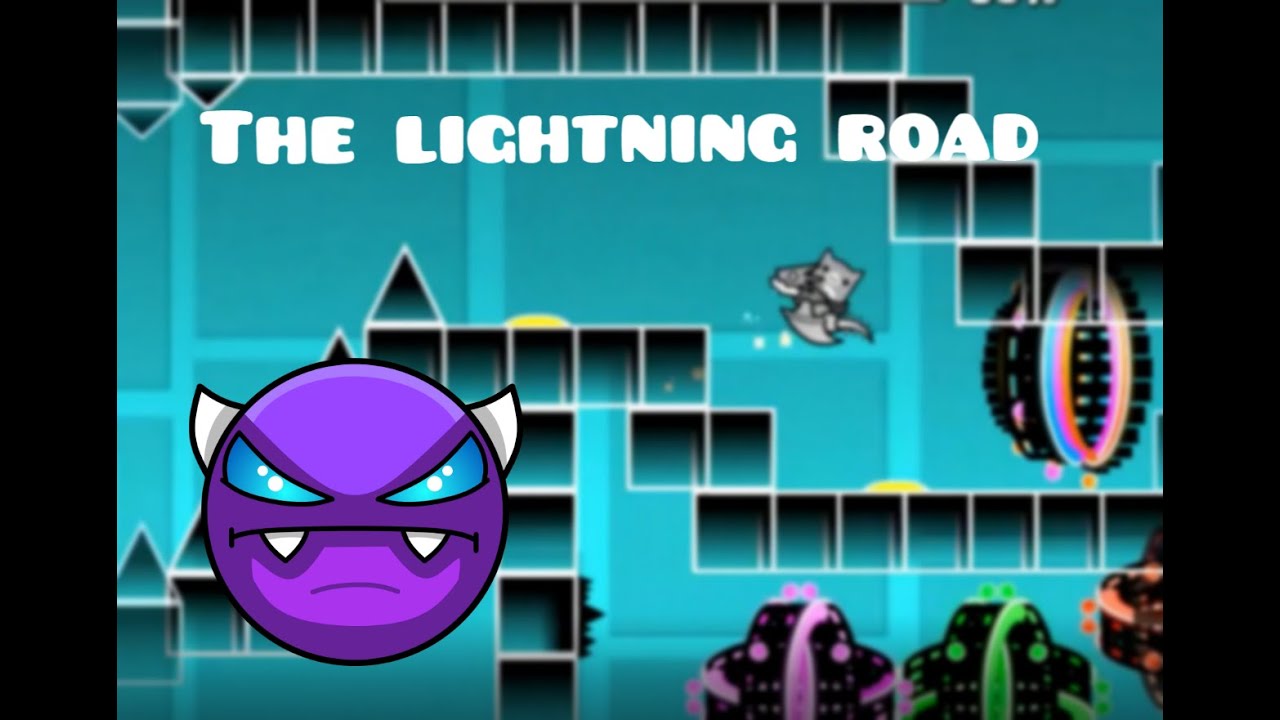 The Lightning Road [100%] By: Timeless Real! | Geometry dash #2 - YouTube