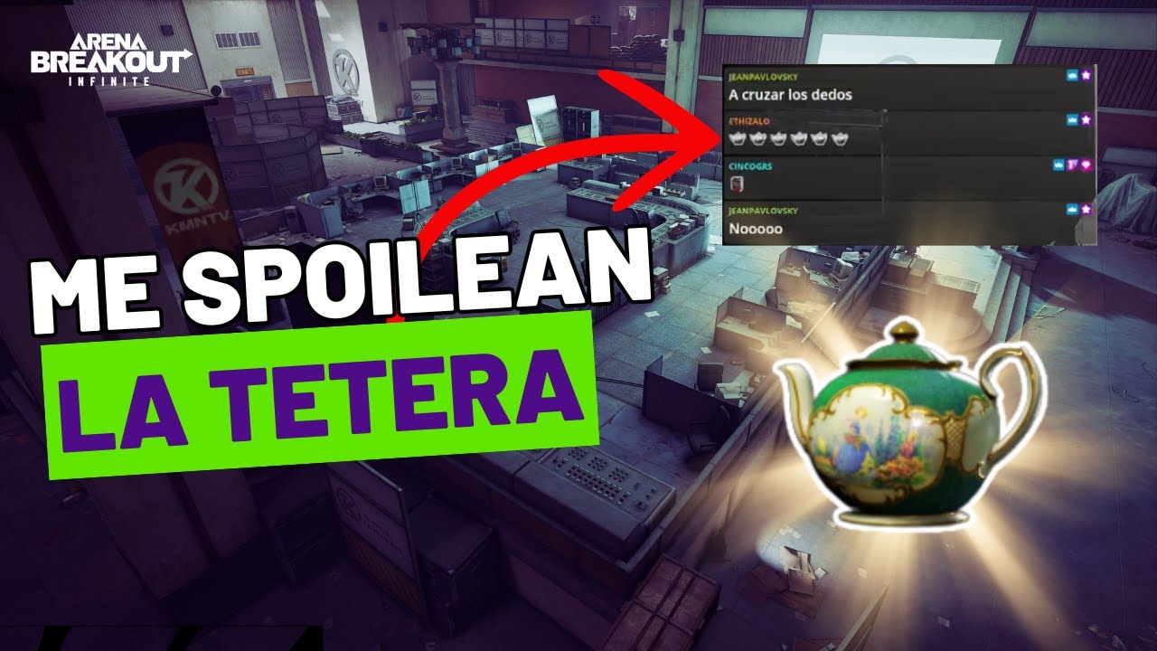 El chat me manifiesta una Tetera y pasa esto... | Arena Breakout ...
