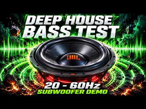 EXTREME Subwoofer Bass Test: Deep House Mix for Infrasonic & Low Frequency Power 🔊💨