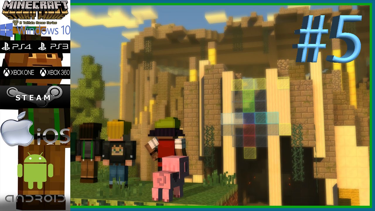 Minecraft: Story Mode - Windows 10 #5 - YouTube