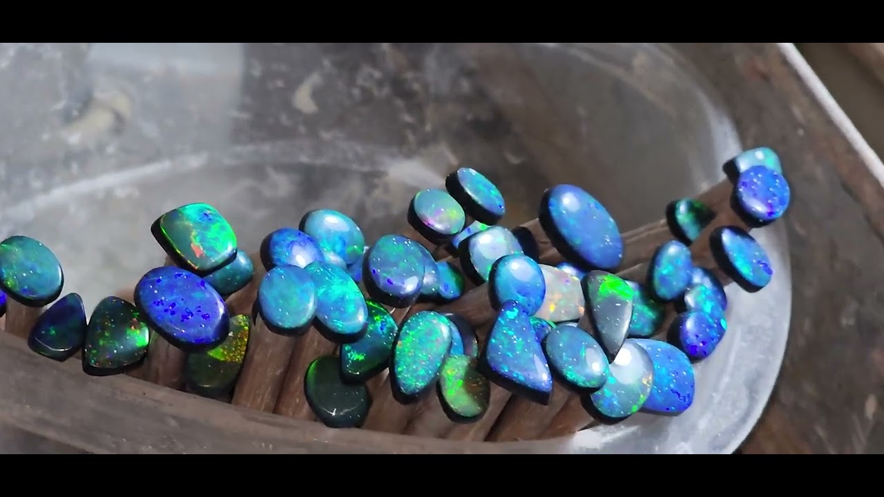 Making Opal Doublets Step by step video 5 - YouTube