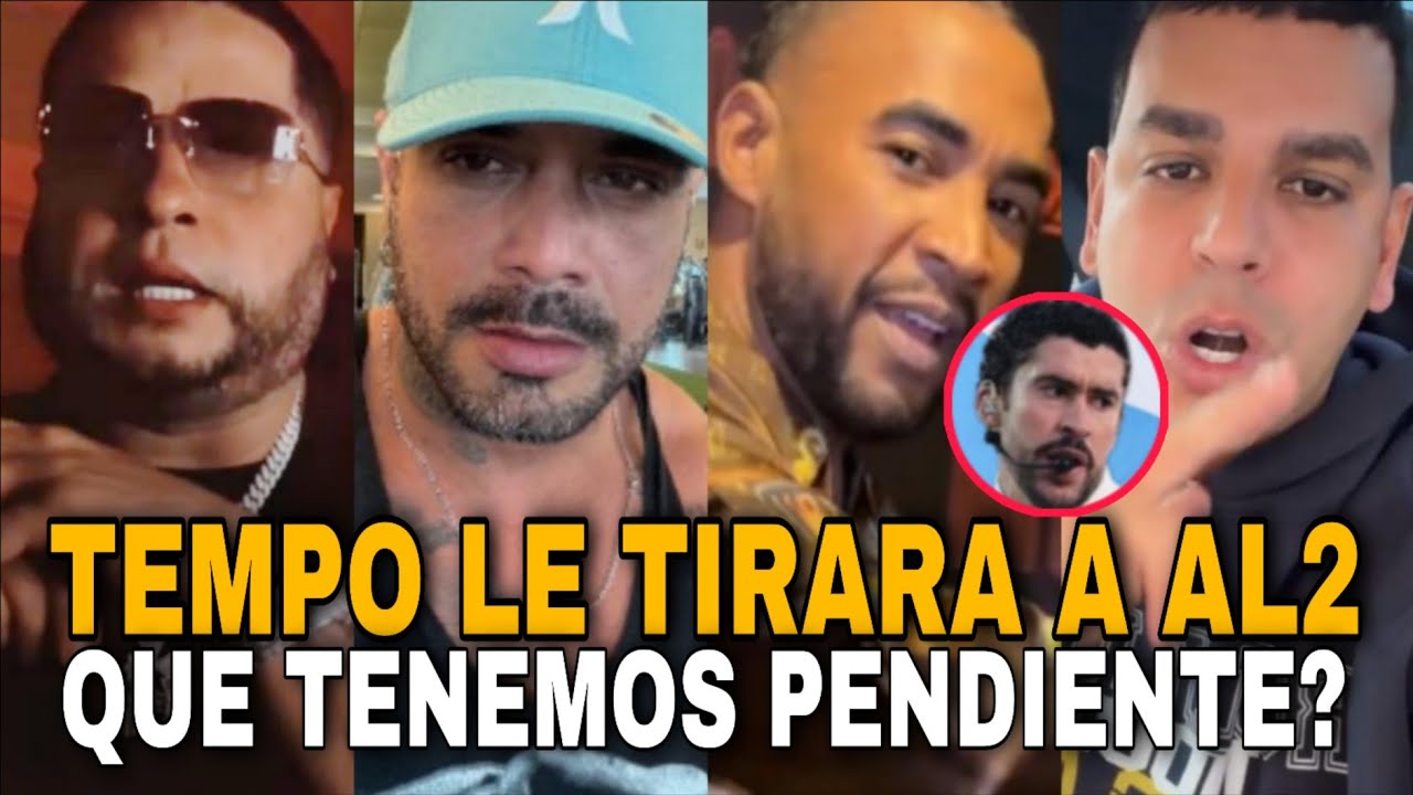 GUERRA🔥 TEMPO LE TIRARÁ A AL2 EL ALDEANO DON OMAR Y TITO REACCIONAN A ...
