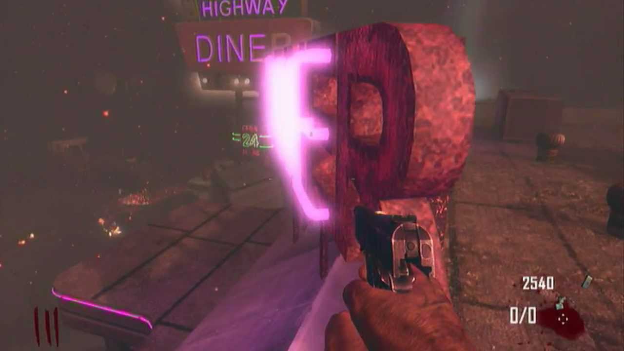 Black Ops 2: Tranzit How To Get On Top Of Diner. (GalvaKnuckles) - YouTube