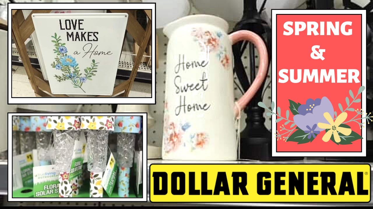 DOLLAR GENERAL SPRING & SUMMER | Spring In New England - YouTube