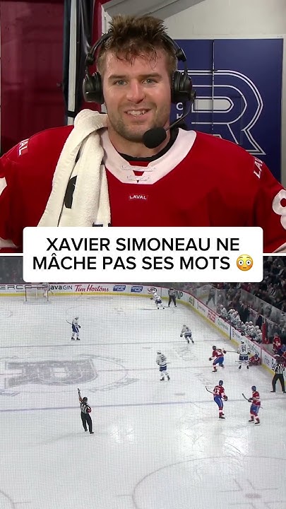 Xavier Simoneau revient sur la mise en échec dangereuse qu’il a subie contre les Marlies. # ...