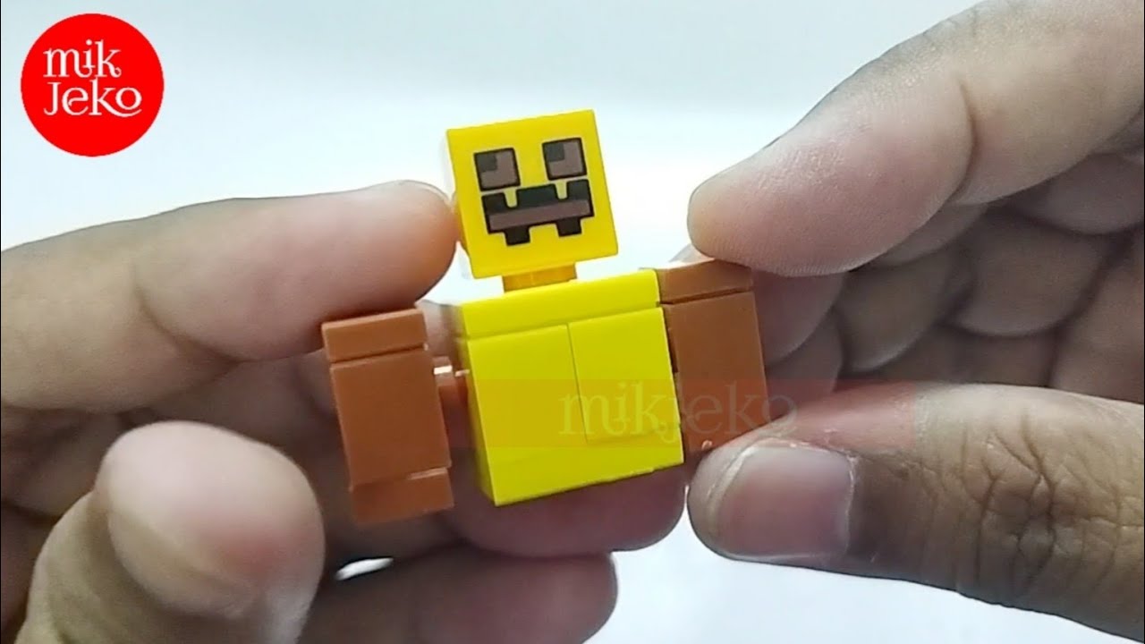 Minecraft LEGO Hal & Abandon Village Toys Unofficial 2022 (Tutorial ...