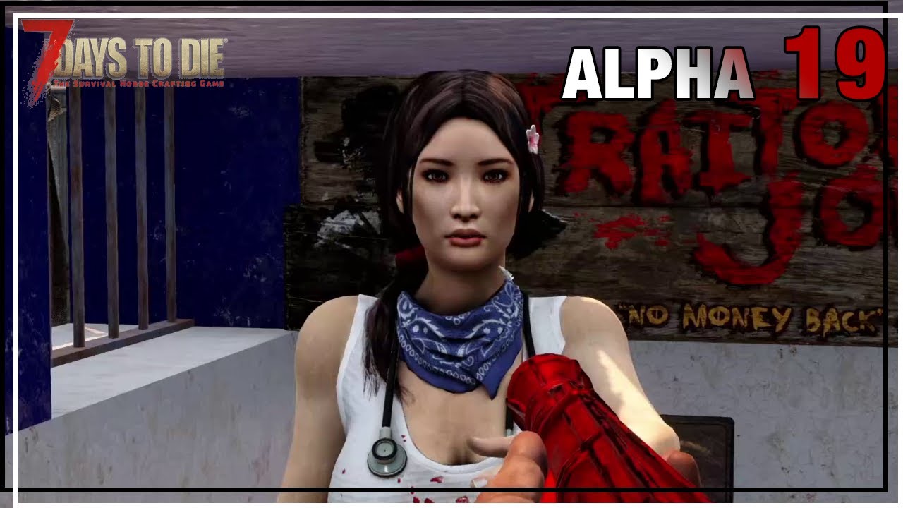 Amazing out of order deal with Trader Jen - Ep 3 - 7 Days to Die Alpha ...