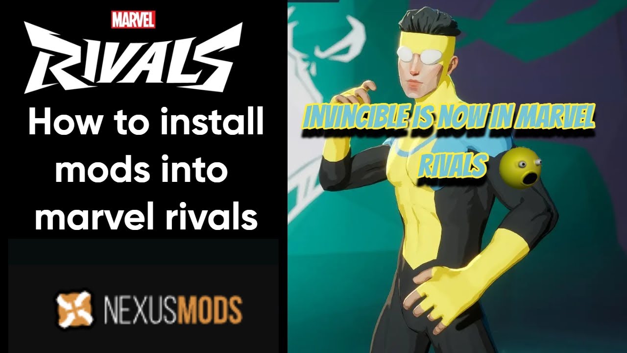How to add mods to marvel rivals (pc) - YouTube