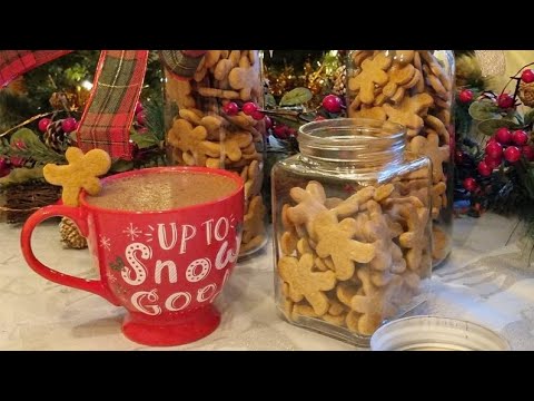 Delicious vegan gingerbread men with a fun twist - YouTube