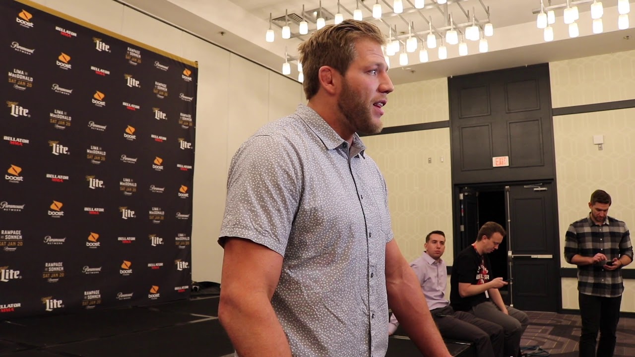 Former WWE Star Jake Hager aka "Jack Swagger" - Bellator 192 ...