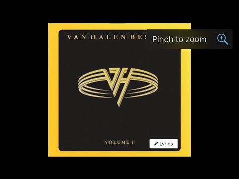 Right Now - VAN HALEN (w/lyrics) - YouTube