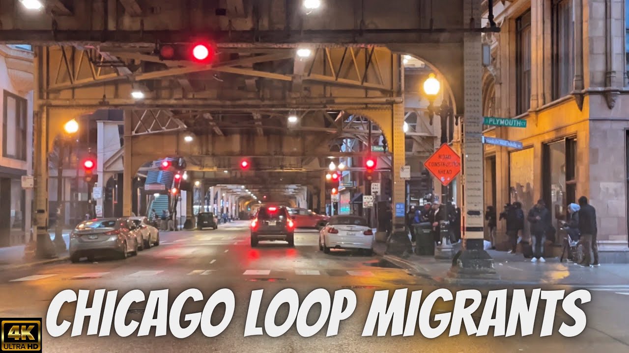 Chicago Loop Crisis| Migrants and Violence| 4k Tour! - YouTube