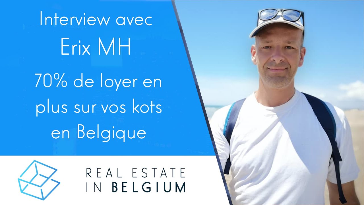 📈 70 % de loyer en plus pour vos kots en Belgique ? Avec Eric MH - YouTube