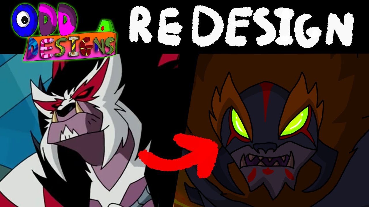 Odd Designs: Redesigning Ben 10’s Ultimate Rath (Speedrawing) - YouTube