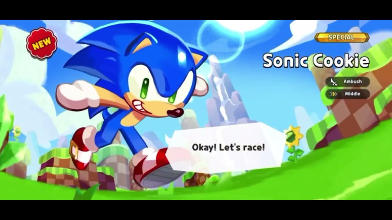 Sonic & Tails Cookie Unlock Animation- Cookie Run Kingdom - YouTube