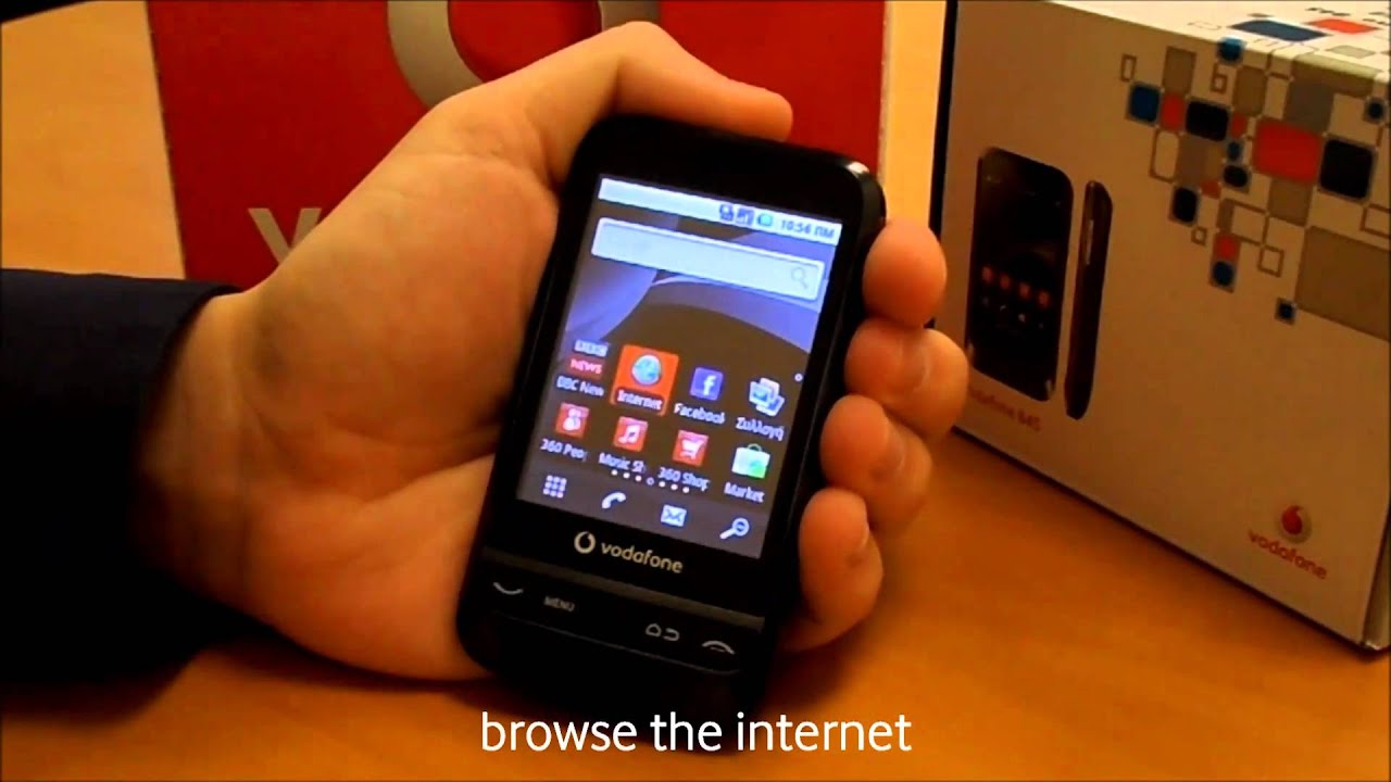 Vodafone Joy 845, the cheapest Smartphone in the market! - YouTube