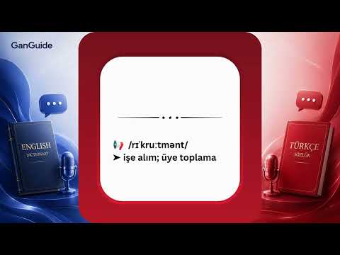 B2 İngilizce Kelimeler – R Harfi | Pronunciation ve Türkçe Anlamları
