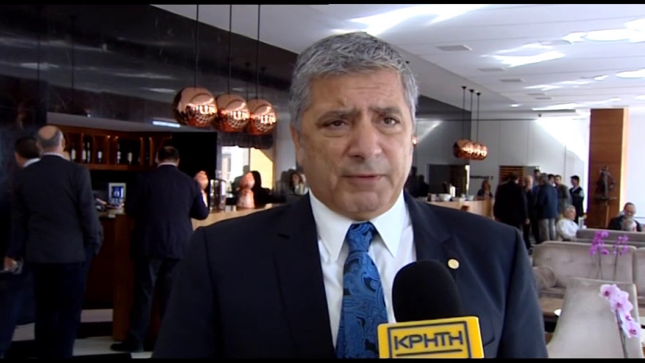ΥΠΟΥΡΓΟΣ ΕΣΩΤΕΡΙΚΩΝ ΣΕ ΣΥΝΕΔΡΙΟ ΣΤΟ ΗΡΑΚΛΕΙΟ - YouTube