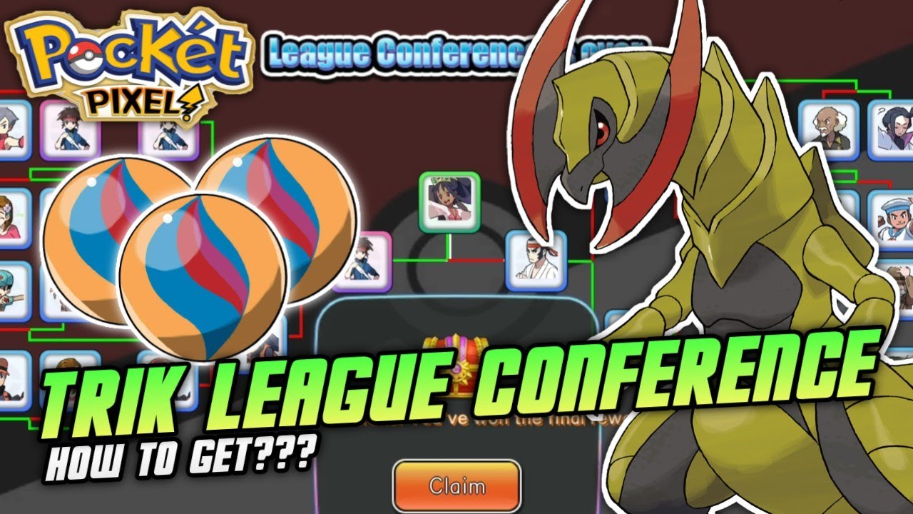 POCKET PIXEL | CARA MENANG POKEMON LEAGUE CONFERENCE - YouTube