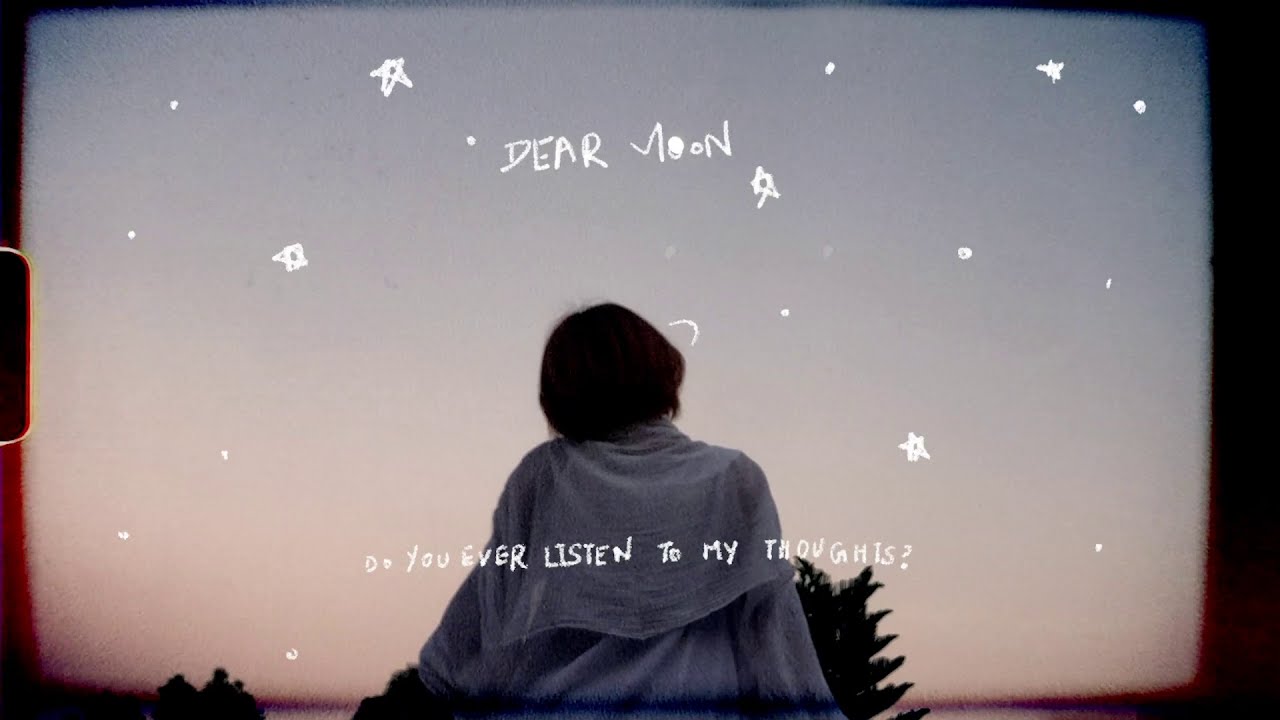 Dear Moon ☽ actually sitting on the rooftop and sing to the moon ver ...