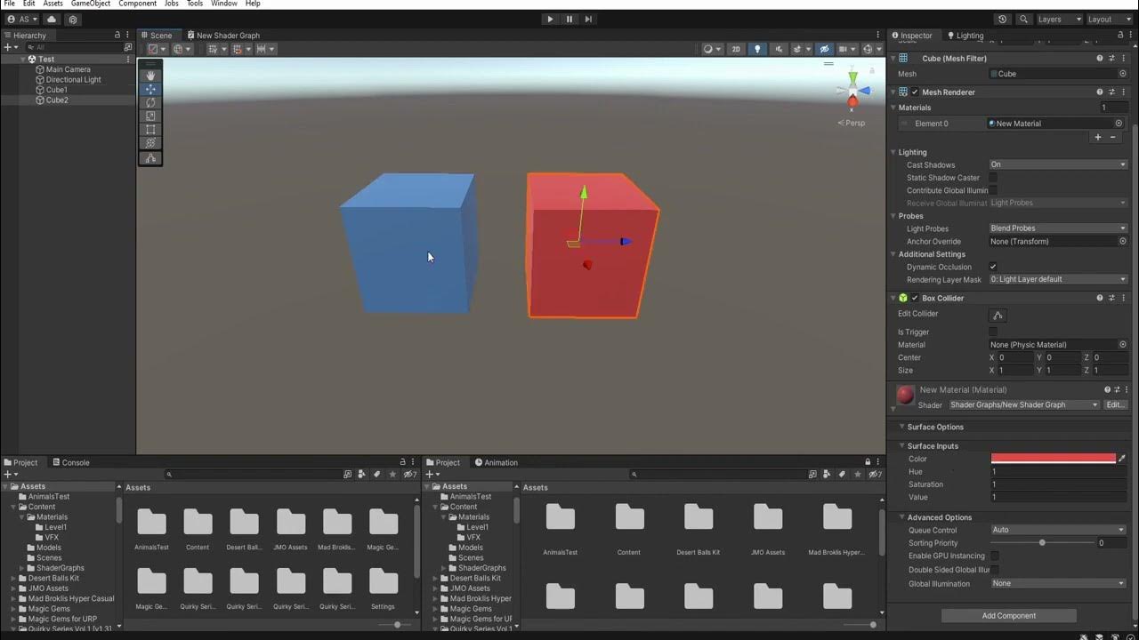 Unity Shader Graph Hue Saturation Value HSV - YouTube