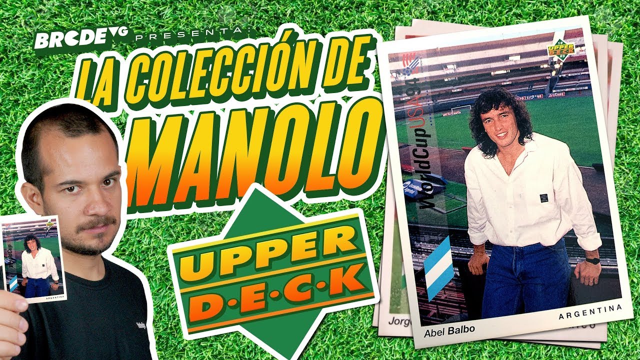 La COLECCIÓN de MANOLO - Upper Deck - YouTube
