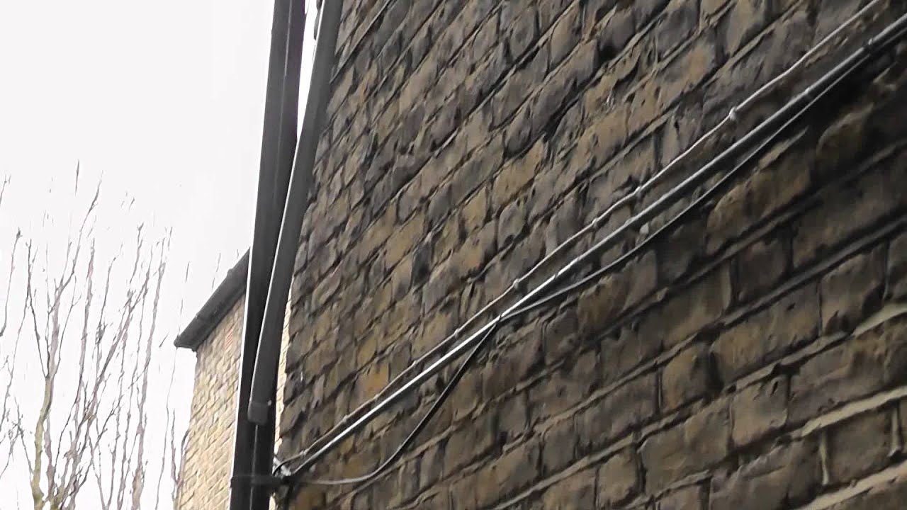 worcester bosch 25si flue and lagged condensing pipe - YouTube