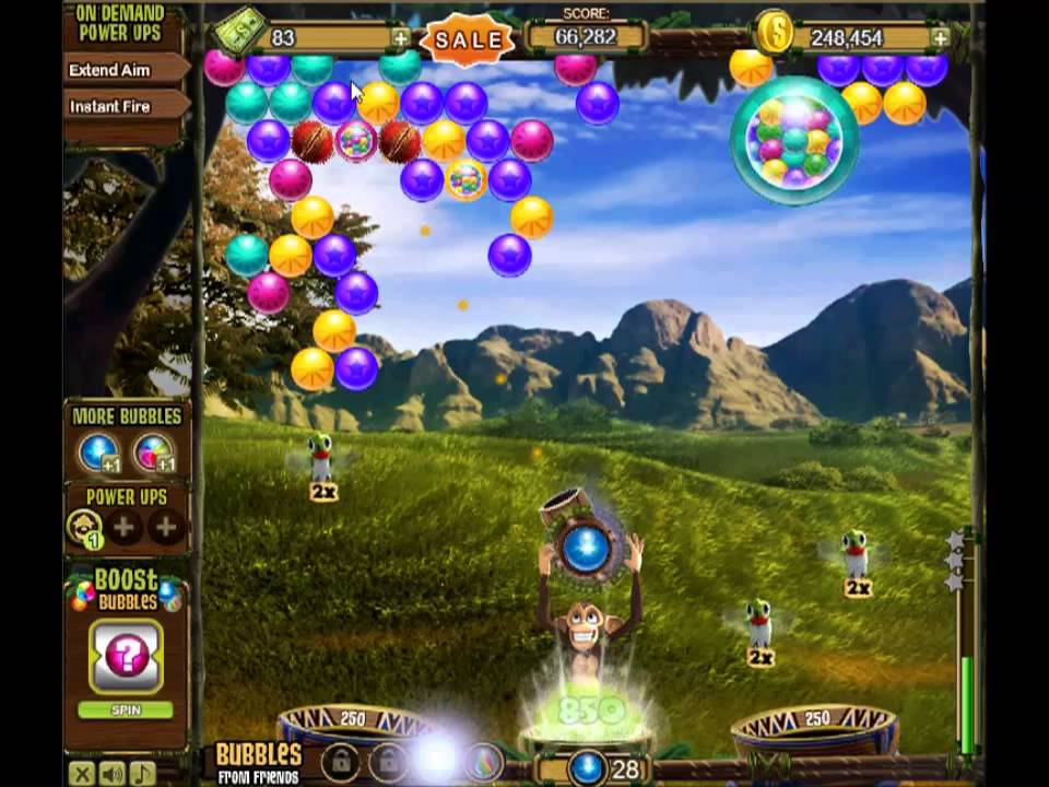 Bubble Safari Level 444 - YouTube