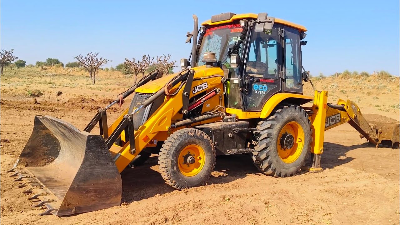 Jcb Machine Working Video || Jcb 3dx Backhoe Working || Crazy Rajesh ...