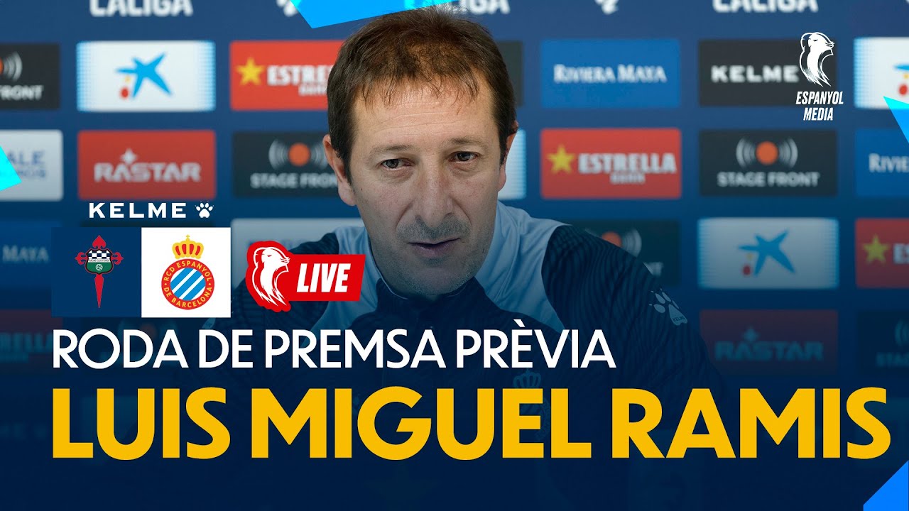 🔴 LIVE | 🎥 Roda de premsa de Luis Miguel Ramis prèvia al Racing de ...