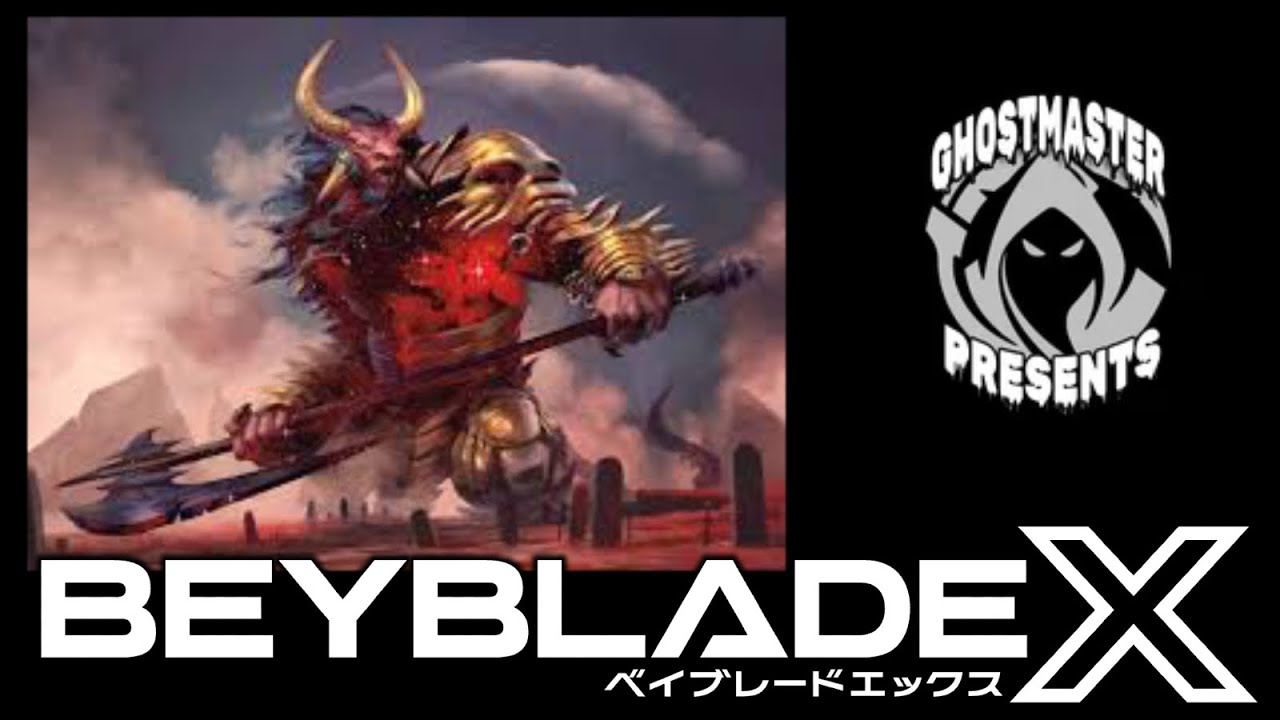 Beyblade X Custom Blade Work GhostMaster Presents Raging Fury beyblade-x-custom-blade-work-ghostmaster-presents-raging-fury