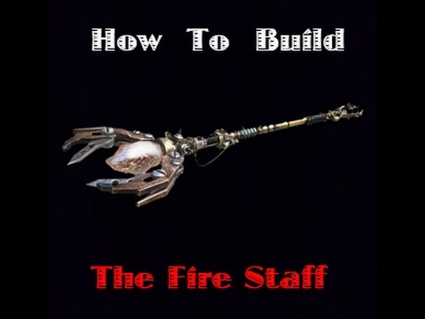 Origins: How to Build the Fire Staff!! - YouTube