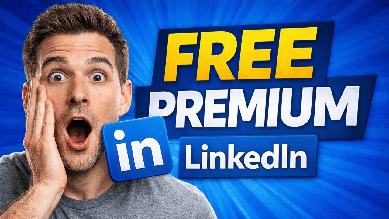 LinkedIn Premium Free 1 Year: How To Get It In 2026 (Official) - YouTube