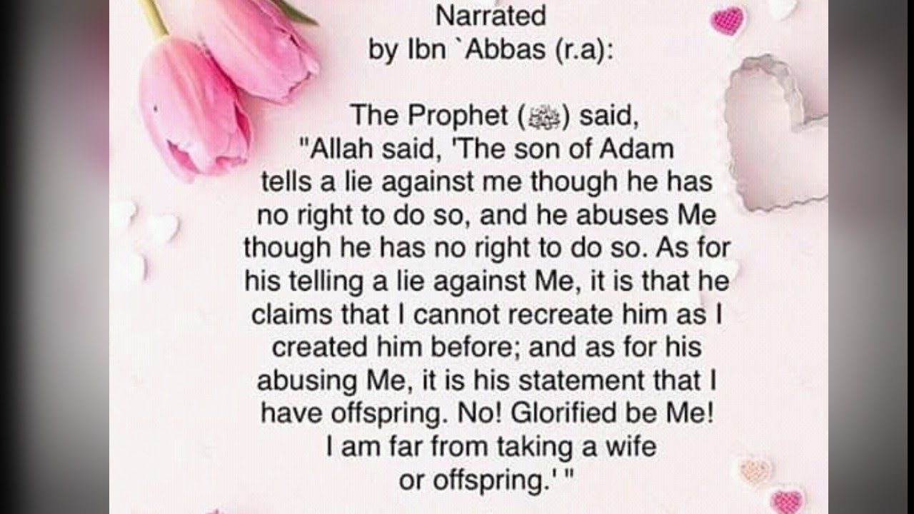 Islamic hadees in english video /Golden words/Heart touching video ...