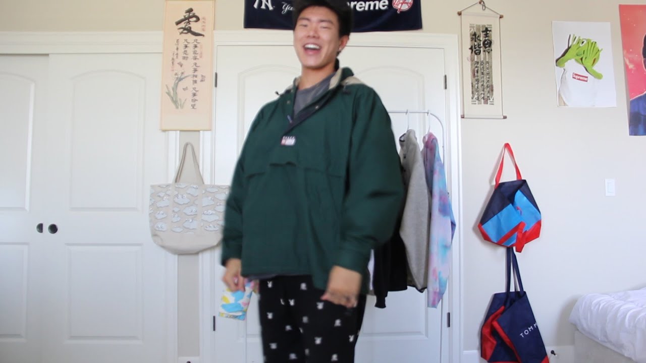PINGY's hypebeast OUTerWEAR pt 1. (BAPE, polo, supreme) (im gay) - YouTube