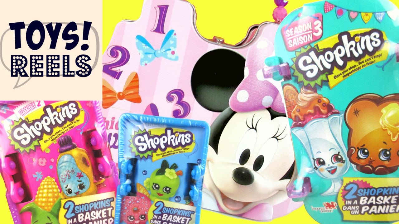 Minni Mouse Purse Learn to Count Shopkins | Toys Reels - YouTube