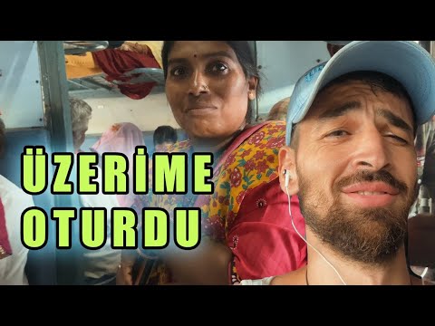 OLAYLI TREN YOLCULUĞU / Hindistan'ın EN TEHLİKELİ yolculukarında başıma gelenler