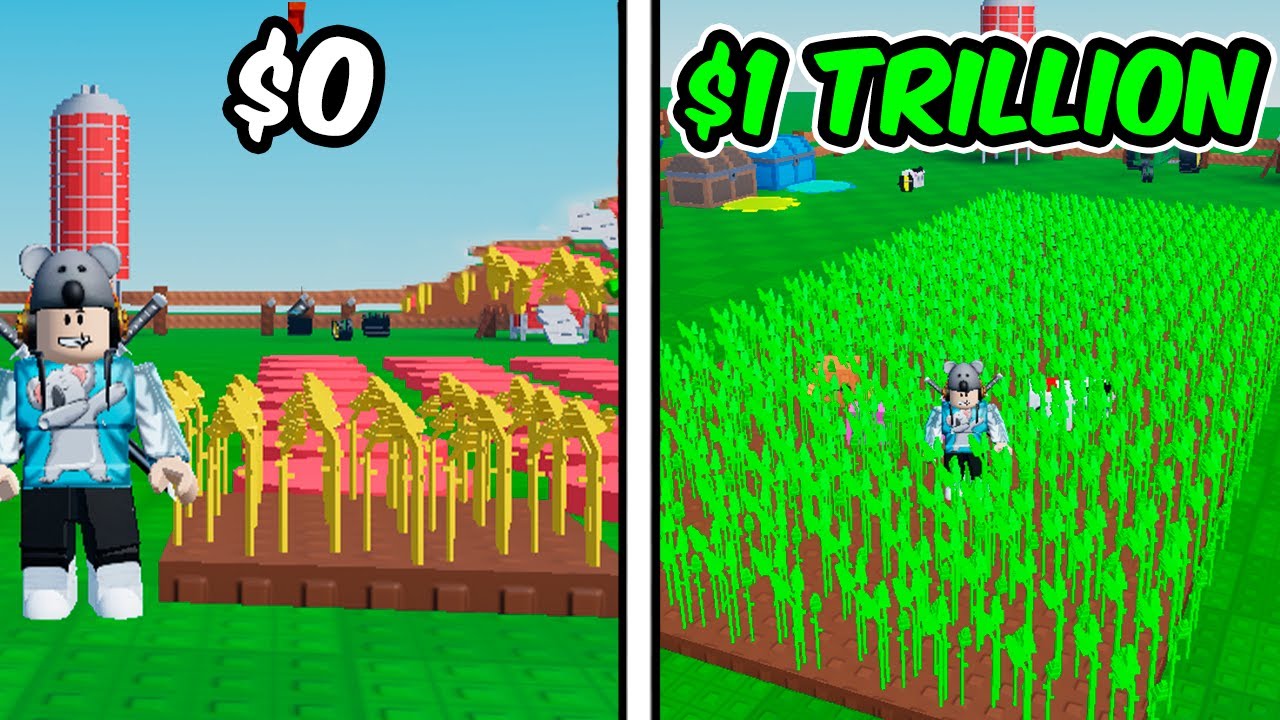 I Went From $0 to TRILLIONAIRE by Farming Wheat in Roblox! - YouTube